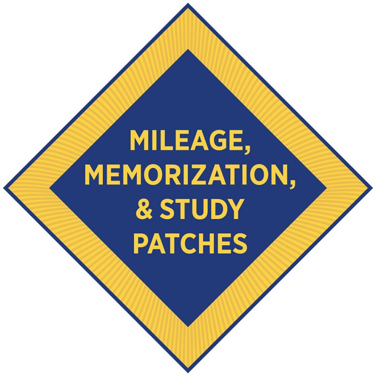 R•P•B Mileage, Memorization, & Study Patches – Shop Cadets